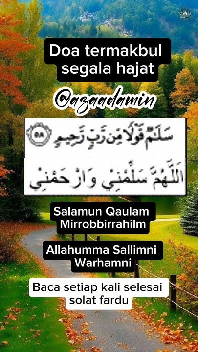 Doa termakbul segala hajat - YouTube