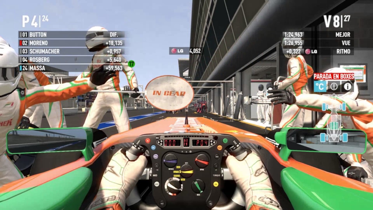 F1 2011 - Round 13: Italy - Race Onboard - YouTube