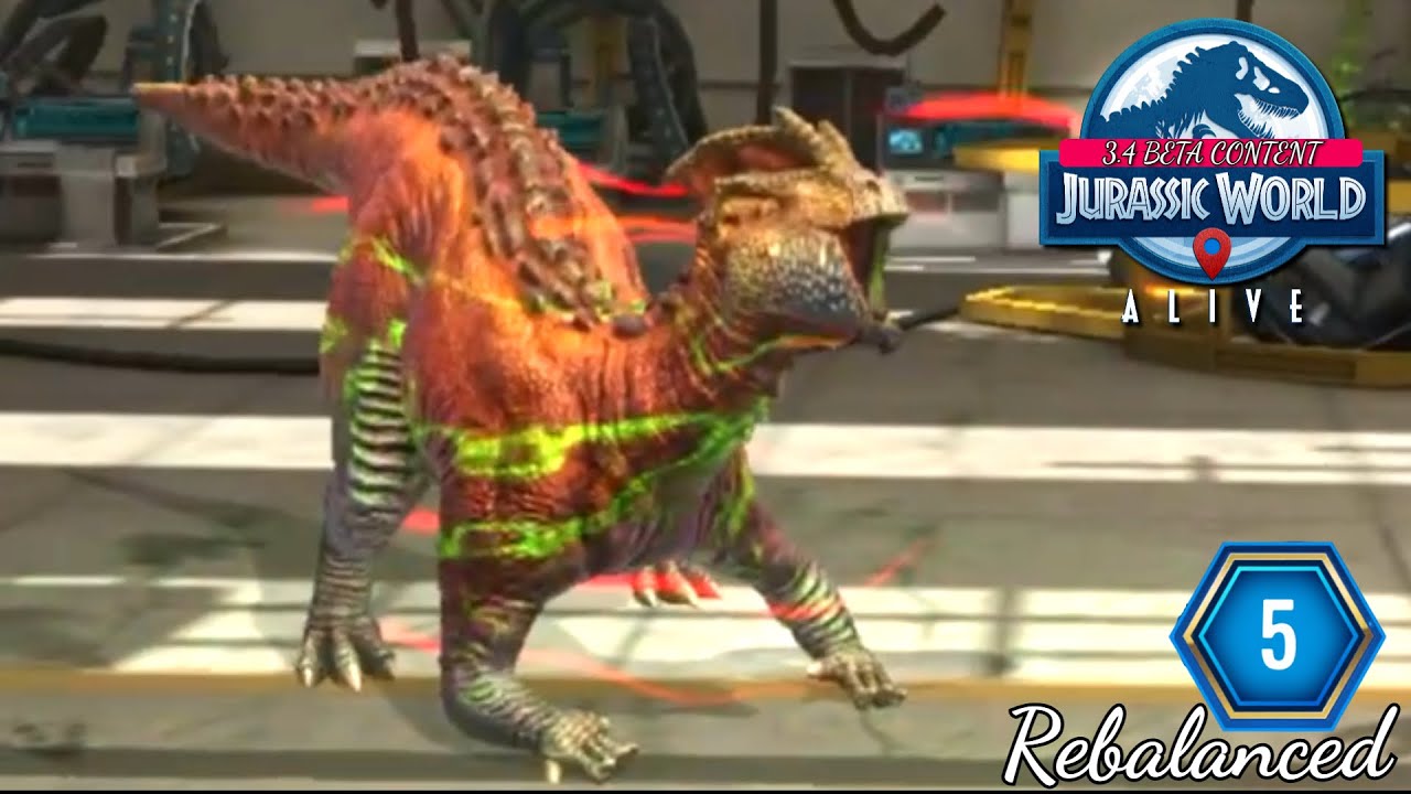TENONTOREX ET5 -First Look! New 3.4 Rebalanced Unique ~ Jurassic World ...
