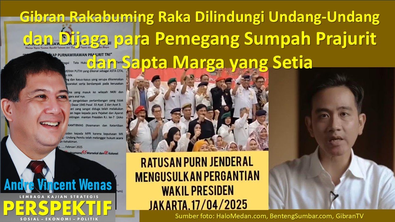 Gibran Rakabuming Raka Dilindungi UU & Dijaga para Pemegang Sumpah ...