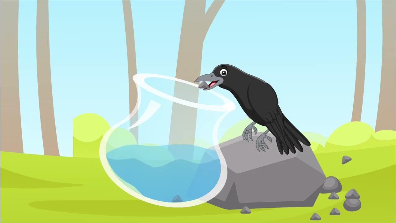 THE THIRSTY CROW ANIMATED STORY VIDEO - YouTube