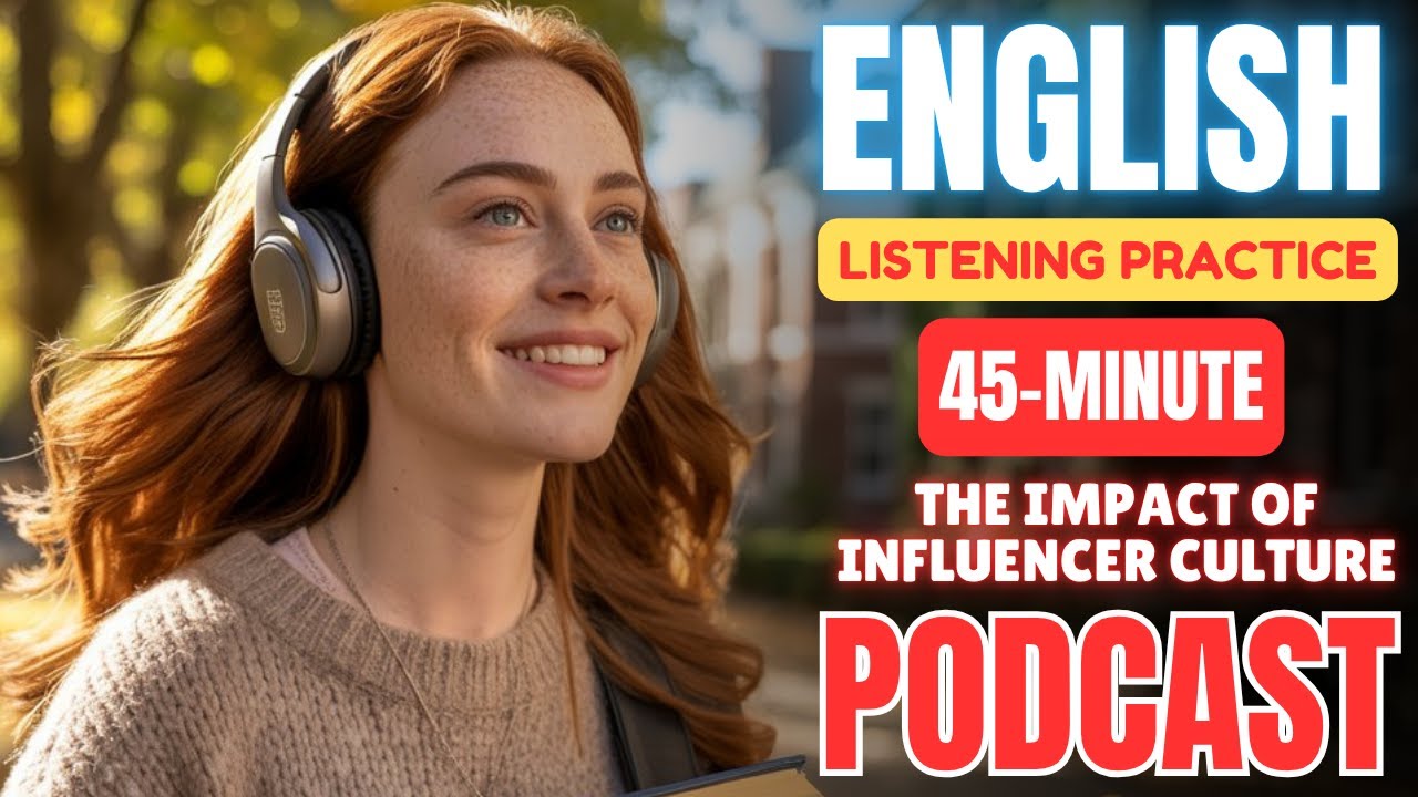 The Impact of Influencer Culture || English Podcast for Advanced ...