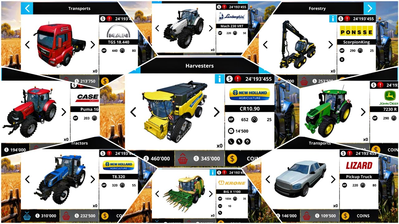 Fs 16 How To Use All Tools And Vehicles ? Farming Simulator 16 All ...
