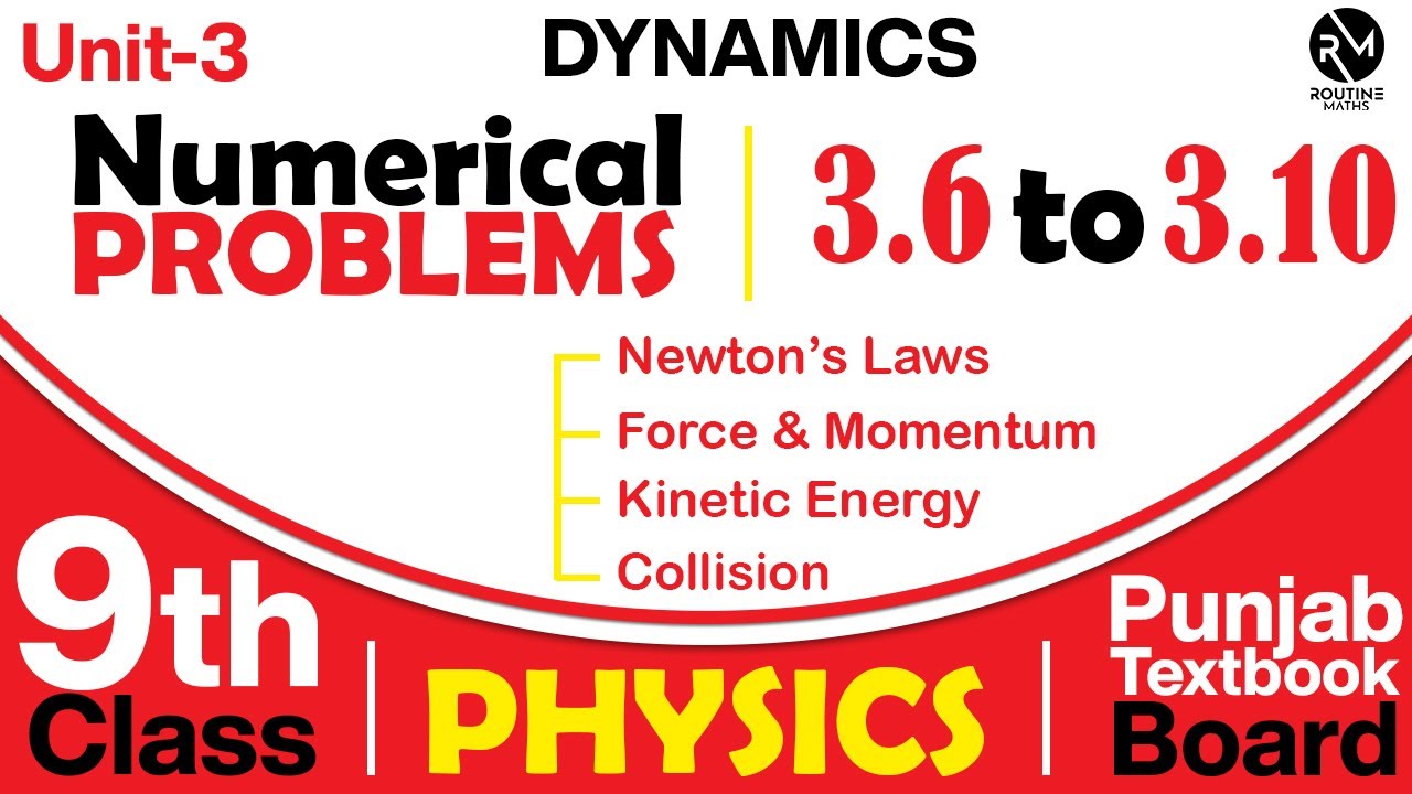 Chapter 3 Numerical 3 6 To 3 10 Solution Physics Class 9 chapter-3-numerical-3-6-to-3-10-solution-physics-class-9