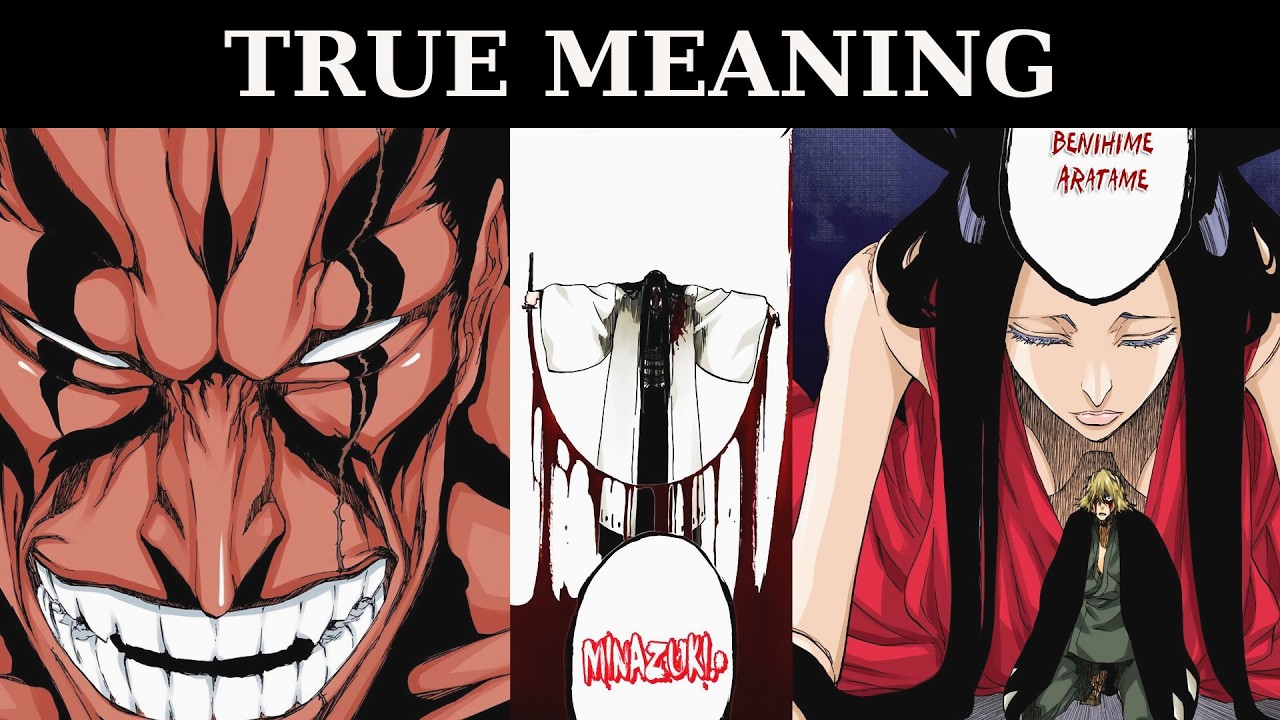 Zanpakuto Meaning