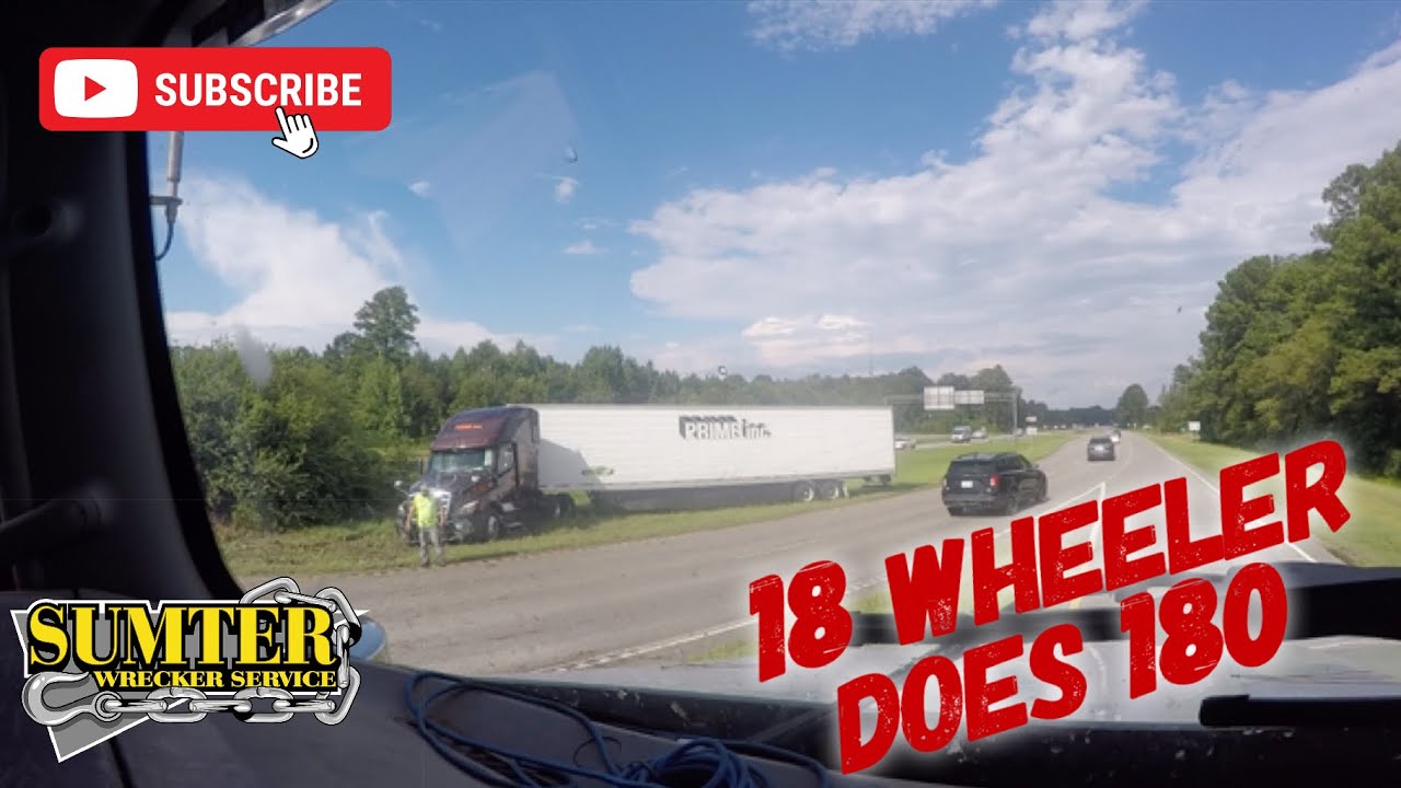 18 Wheeler Does 180 - YouTube
