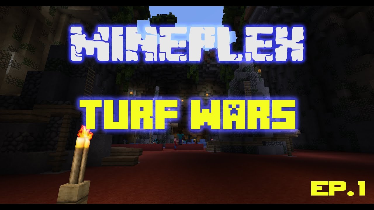 Minecraft | Mineplex | Mini-games | Turf Wars | ep.1 - YouTube