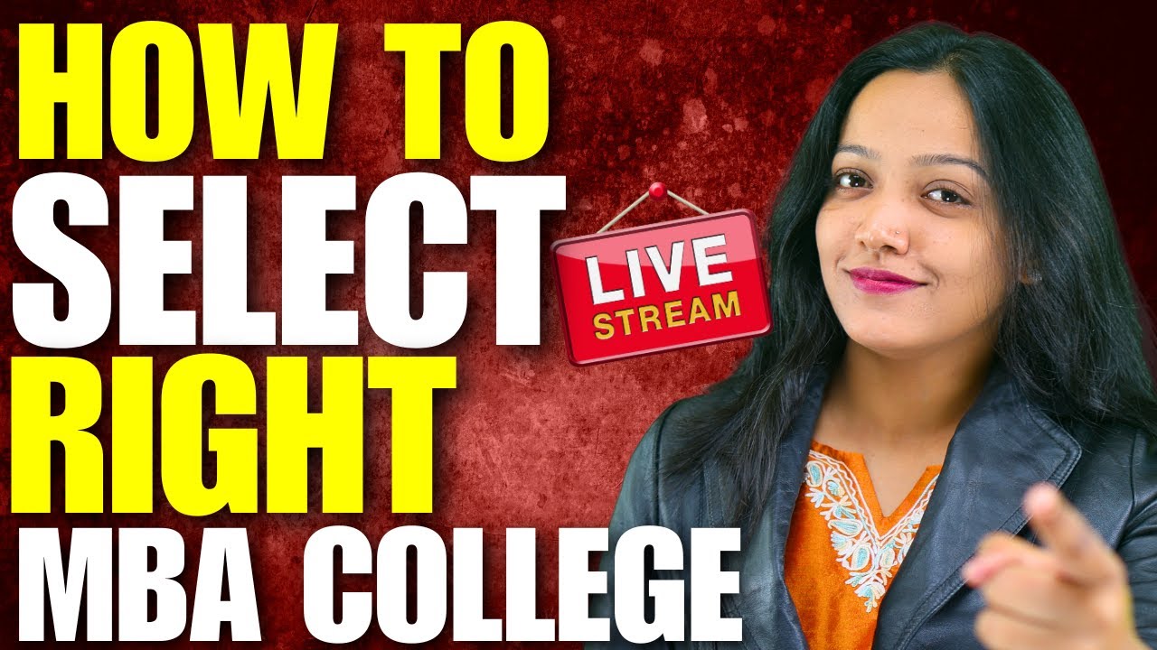 HOW TO CHOOSE A RIGHT MBA COLLEGE ON YOUR PROFILE #cat2024 - YouTube