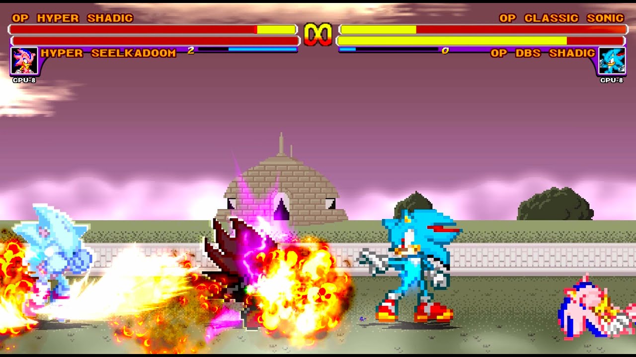 Hedgehogs Unleashed! Hyper Seelkadoom & Hyper Shadic vs DBS Shadic ...