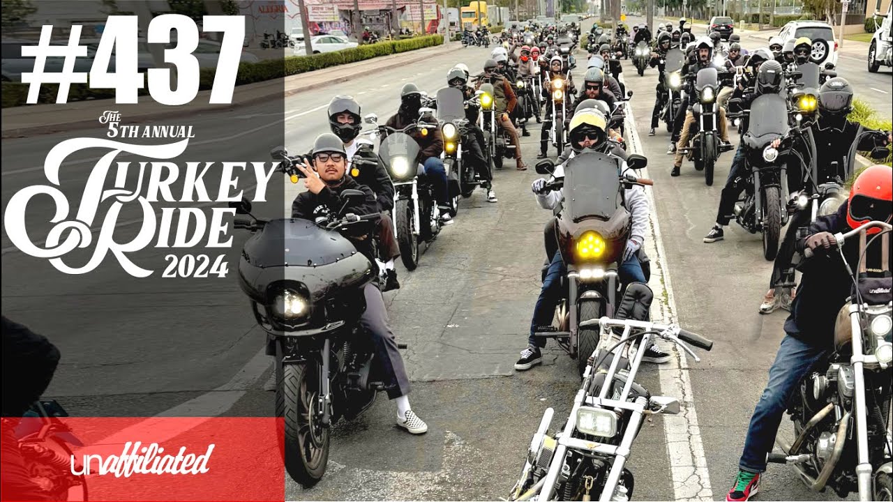 #437 - 5th Annual Turkey Ride 2024 - YouTube