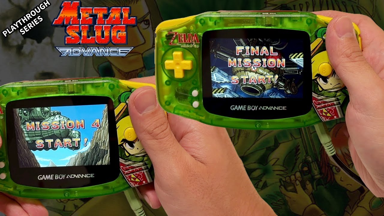 No emulation! | GBA - METAL SLUG ADVANCE #2 - Missions 4 and 5 | This ...