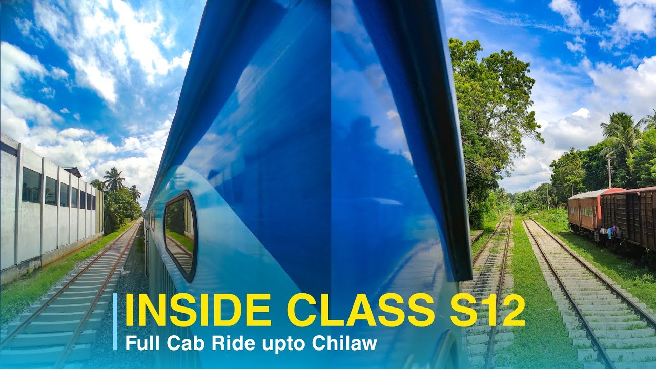 Inside Class S12 DMU Engine Room | Locomotive Drivers POV | Ragama to ...