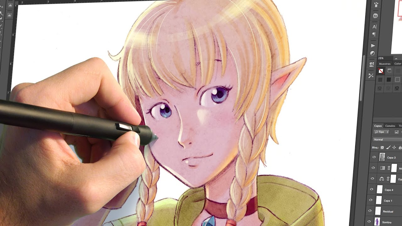 Tutorial - The Legend of Zelda - Making of New character Linkle Tribute ...