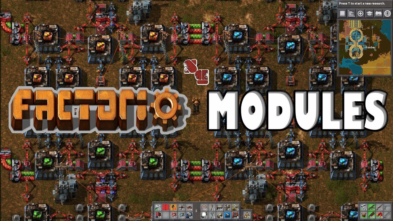 FACTORIO 0.15 | Making Modules - Episode 29 - YouTube
