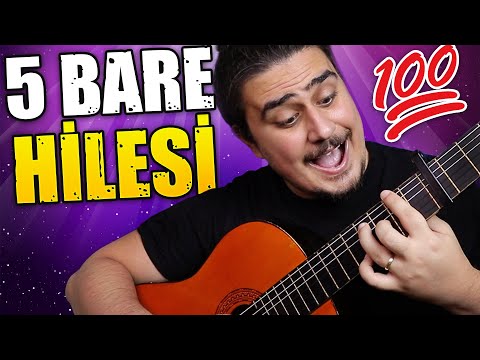 Herkes Yapabilir! - Kolay Bare Nasıl Basılır? Gitar Dersi