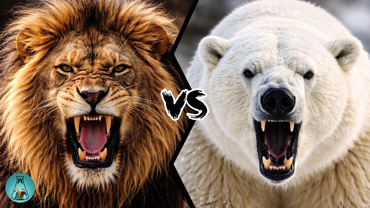 Polar Bear vs African Lion - Who Would Win? - YouTube