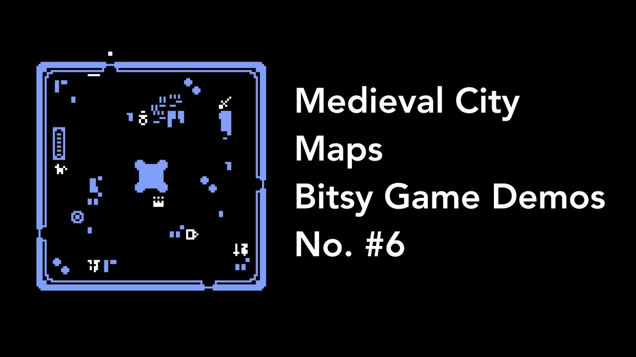 Gamedesign: Medieval City Maps in der Betsy Engine - YouTube