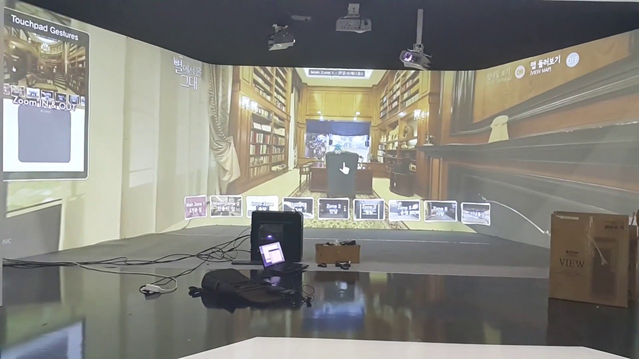 [Project] SBS와 함께 하는 방송체험전(180도 프로젝트 VR VIEW) - YouTube