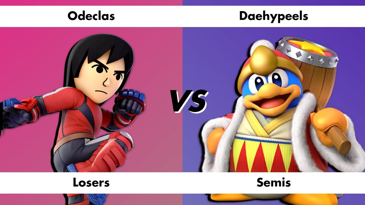 Red River Weekly 18 - Odeclas (Mii Brawler, Wii Fit Trainer) VS ...