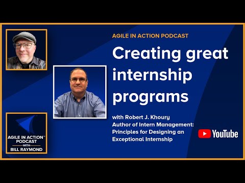 How leaders can create great internship programs - YouTube