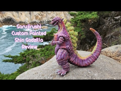 Sarujirushi Custom Painted Shin Godzilla Figure Review. @1KGIVEAWAY ...