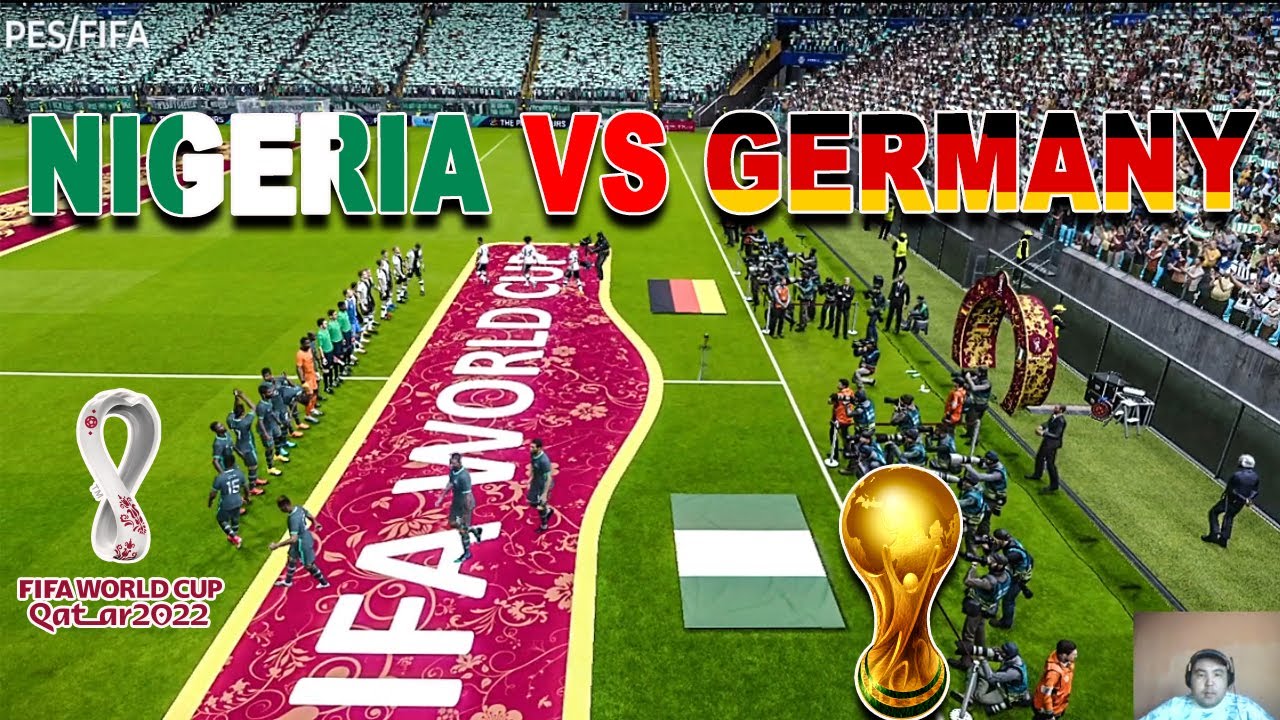 PES 2021 - Nigeria vs Germany FINAL - FIFA World Cup 2022 - Full Match ...