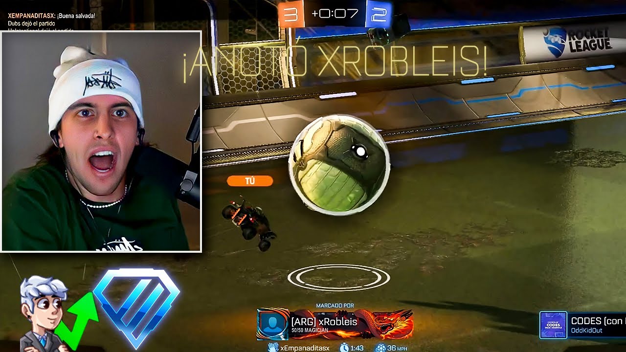 Robleis y Thiago juegan COMPETITIVO en Rocket League (STREAM COMPLETO ...