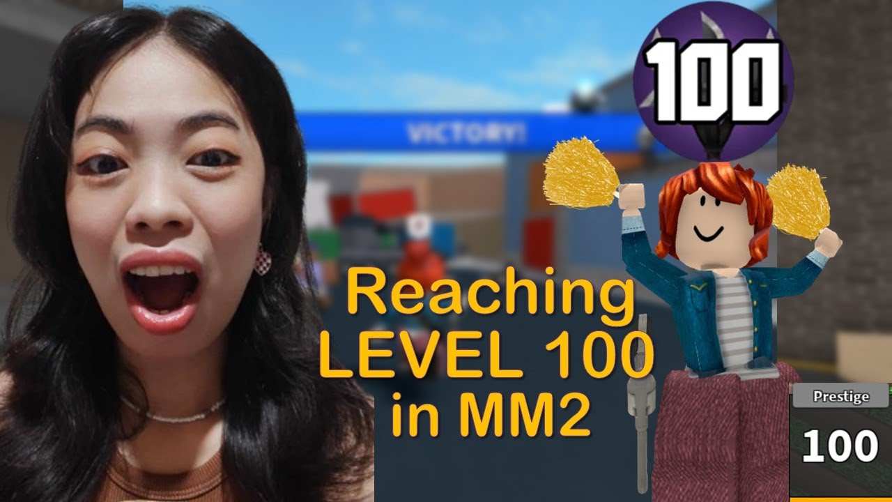 What happens when you reach LEVEL 100 in MM2? *Funny* (Murder Mystery 2 ...