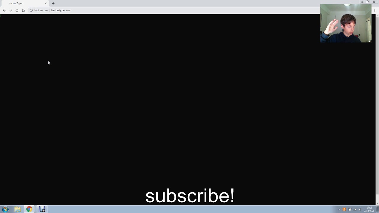 Hacker Typer Youtube