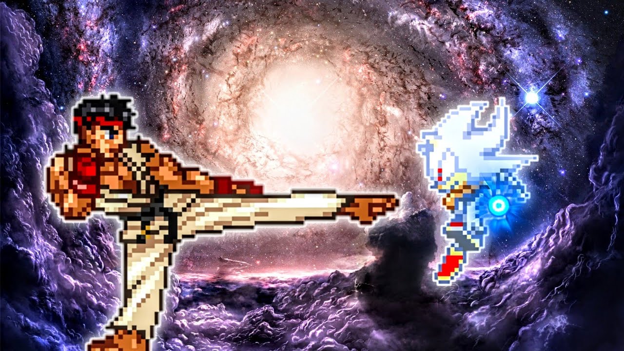 Ryu V2 VS Sonic (all form) in Jump Force Mugen - YouTube