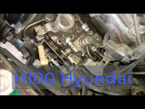 Hyundai H100 Starex Injection Pump Leaking - YouTube