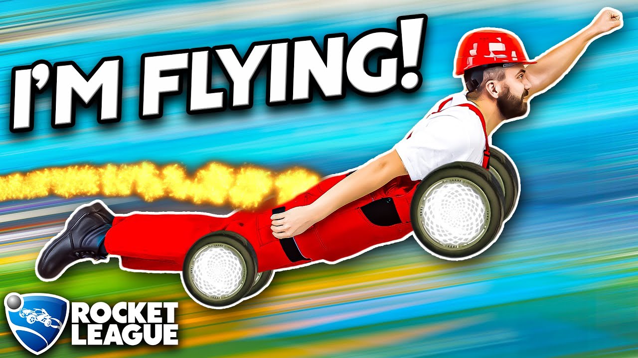 Rocket League, but your BODY moves your car! - YouTube