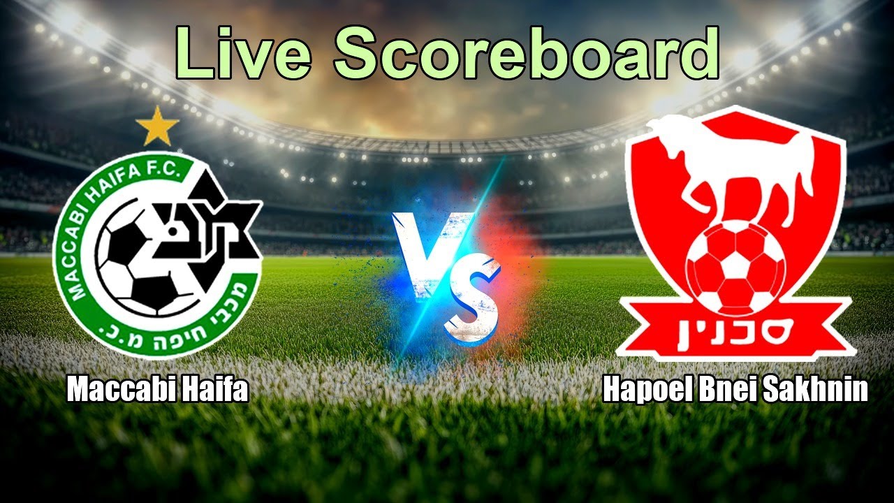 Maccabi Haifa vs Hapoel Bnei Sakhnin Live Score - Israel Premier League ...