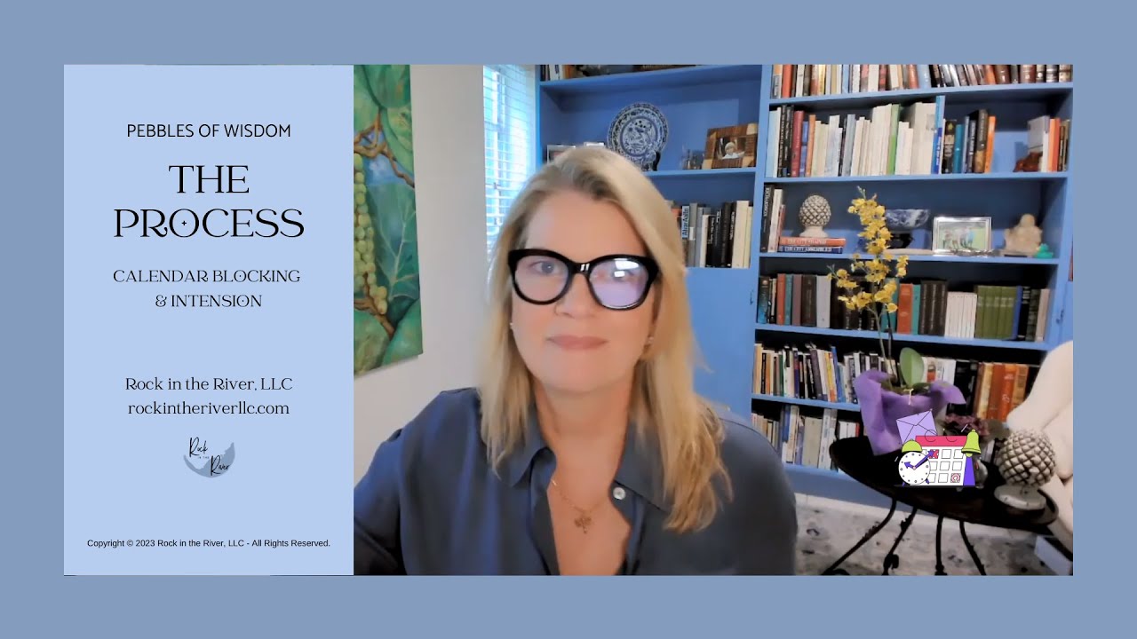 Pebbles Calendar Blocking & Intension - YouTube