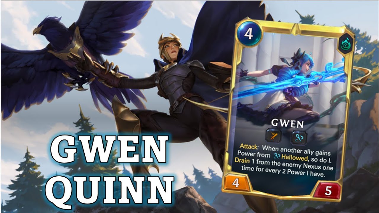 Is GWEN QUINN Competitive? - Legends of Runeterra Masters Deck Gameplay ...