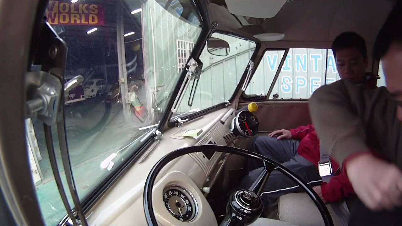 Vintage Speed Vw taiwan 1966 bus GoPRO HD - YouTube