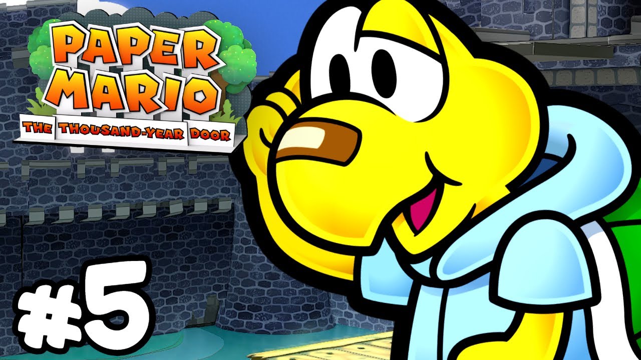 KOOPS AND HOOKTAIL CASTLE in PAPER MARIO THE THOUSAND YEAR DOOR ...