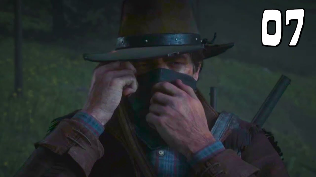 Red Dead Redemption 2 - ROBBING A TRAIN - Part 7 - YouTube