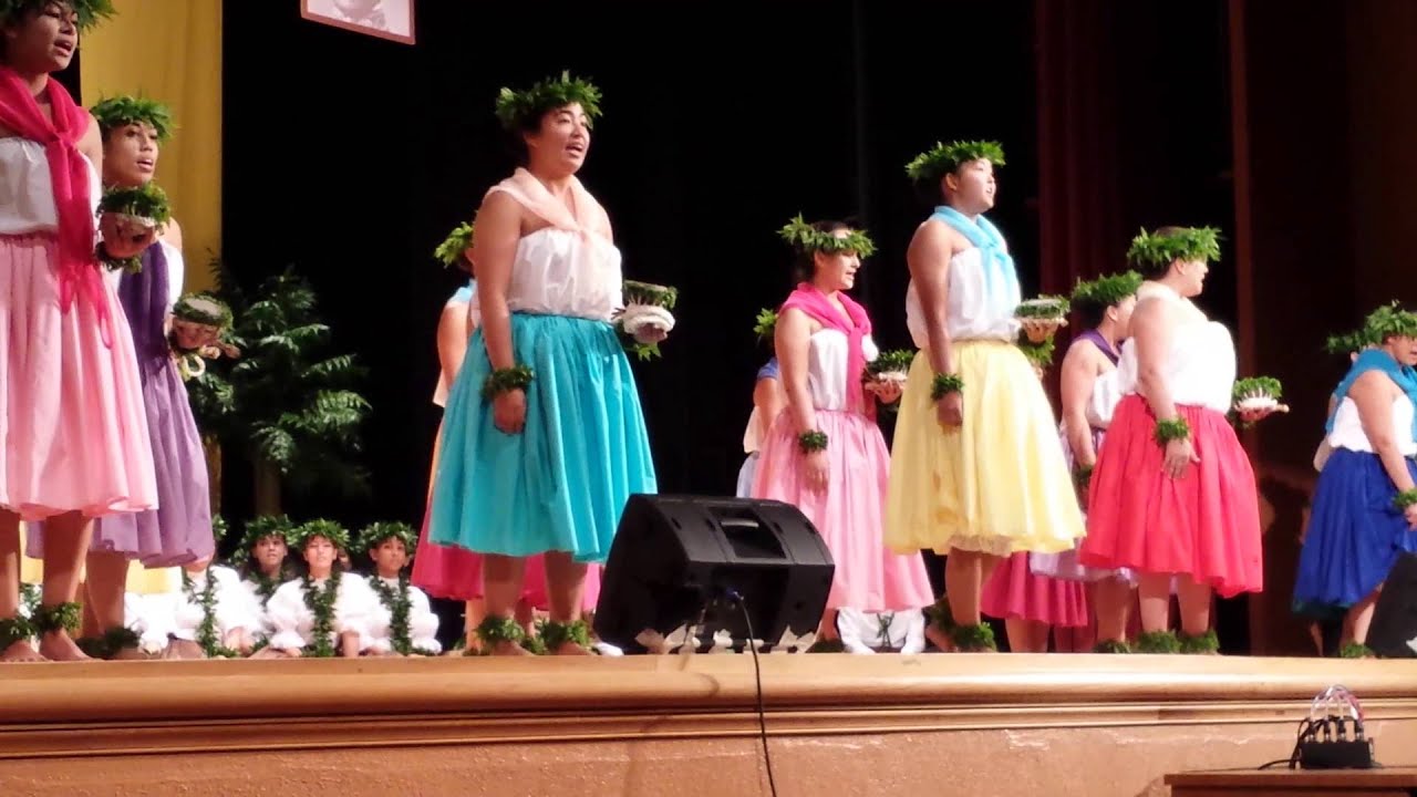 Nah Lani Eha, Na Pualei O Likolehua 2014 - YouTube