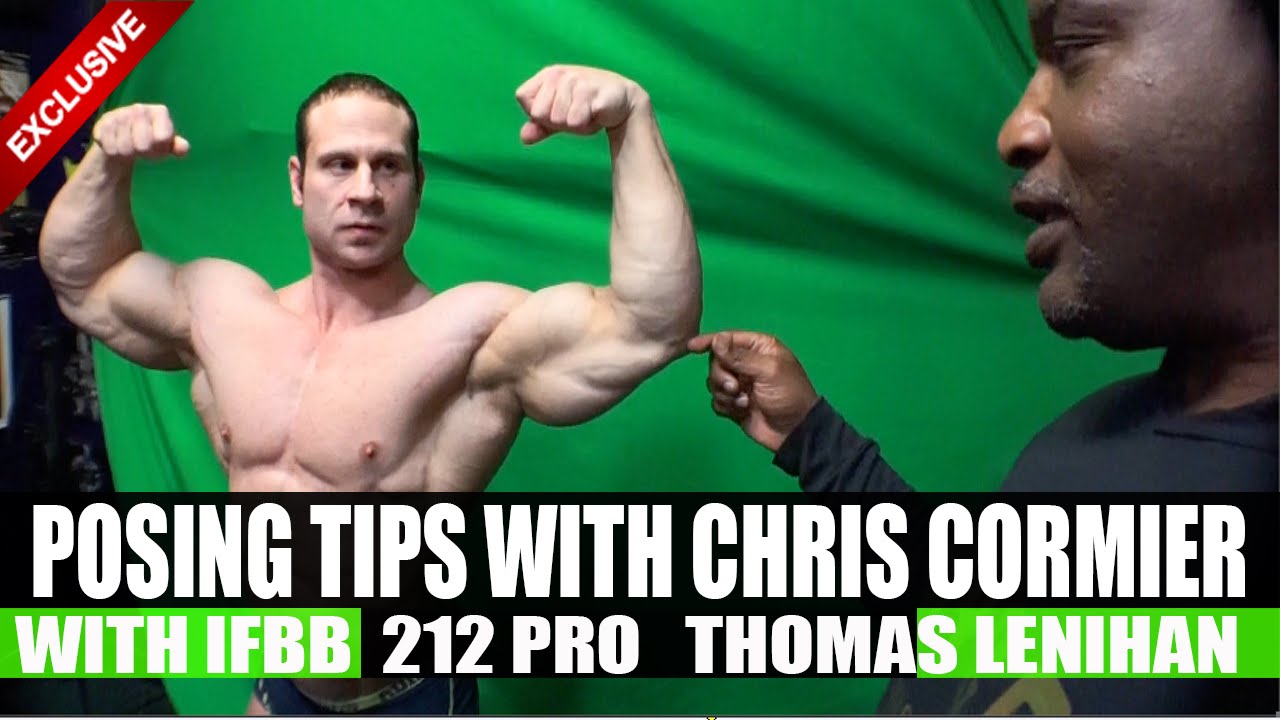Chris Cormier Key Posing Tips With Thomas Lenihan! - YouTube