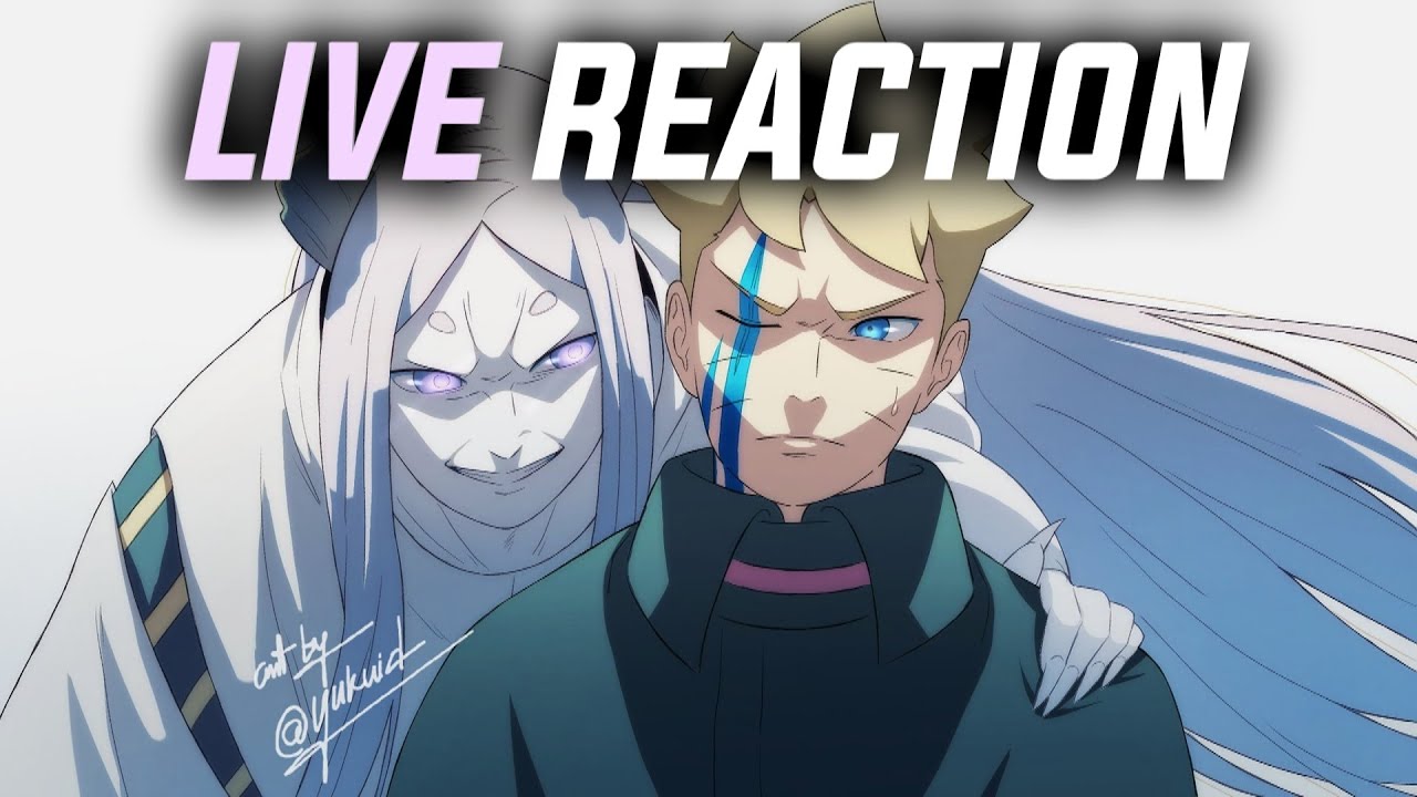 Boruto Chapter 25 Live reaction ( Two blue vortex ) - YouTube