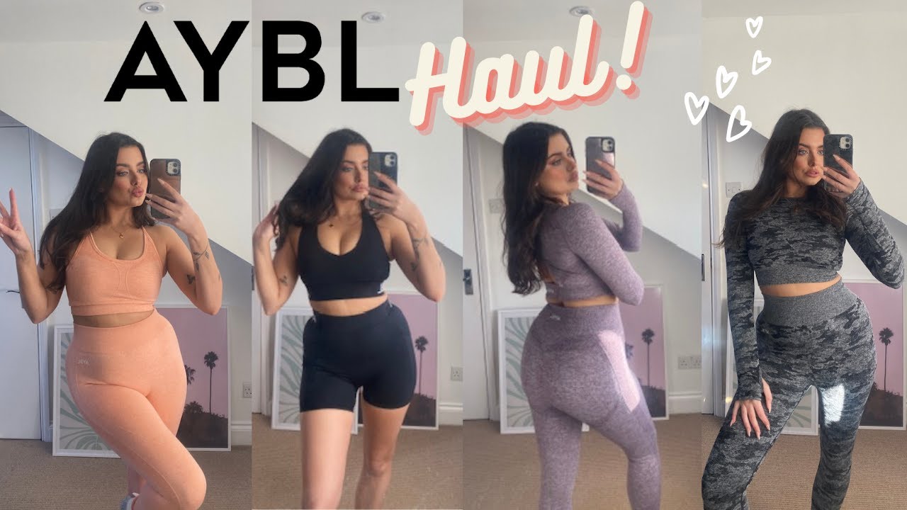 FIRE FITNESS WEAR FOR MIDSIZE QUEENS!! AYBL Try On Haul | Size Medium ...
