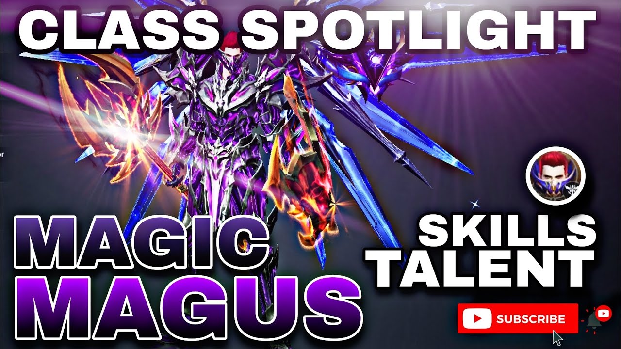 MU ORIGIN 3 ASIA - MAGIC MAGUS SKILLS, TALENTS | CLASS SPOTLIGHT - YouTube