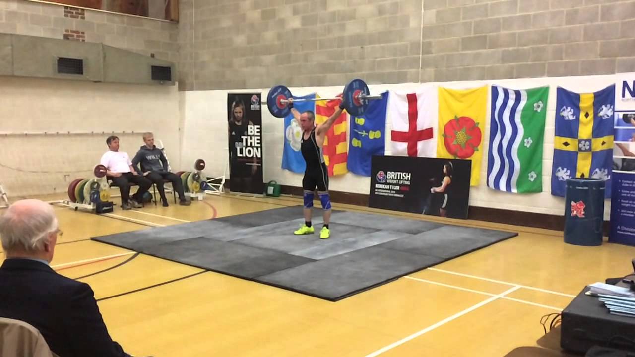 Mike Bakewell Snatch 1 Northern Masters October 2014 - YouTube
