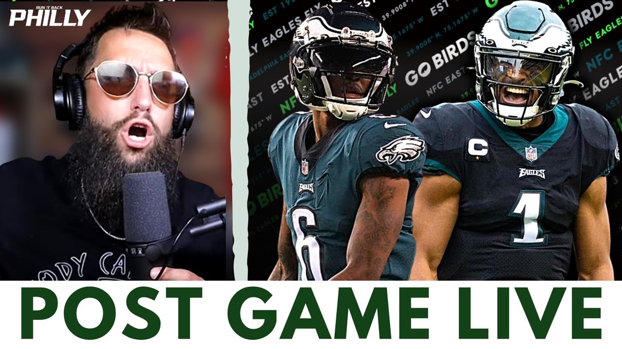 Eagles vs Commanders Post Game LIVE call-in show! - YouTube