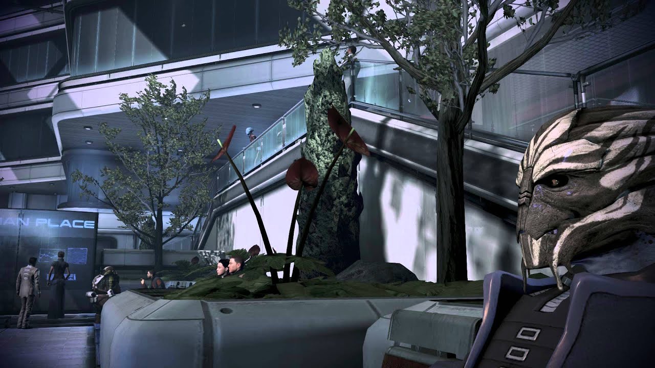 Mass Effect 3 Septimus Oraka in the Presidium Commons Dreamscene Video ...