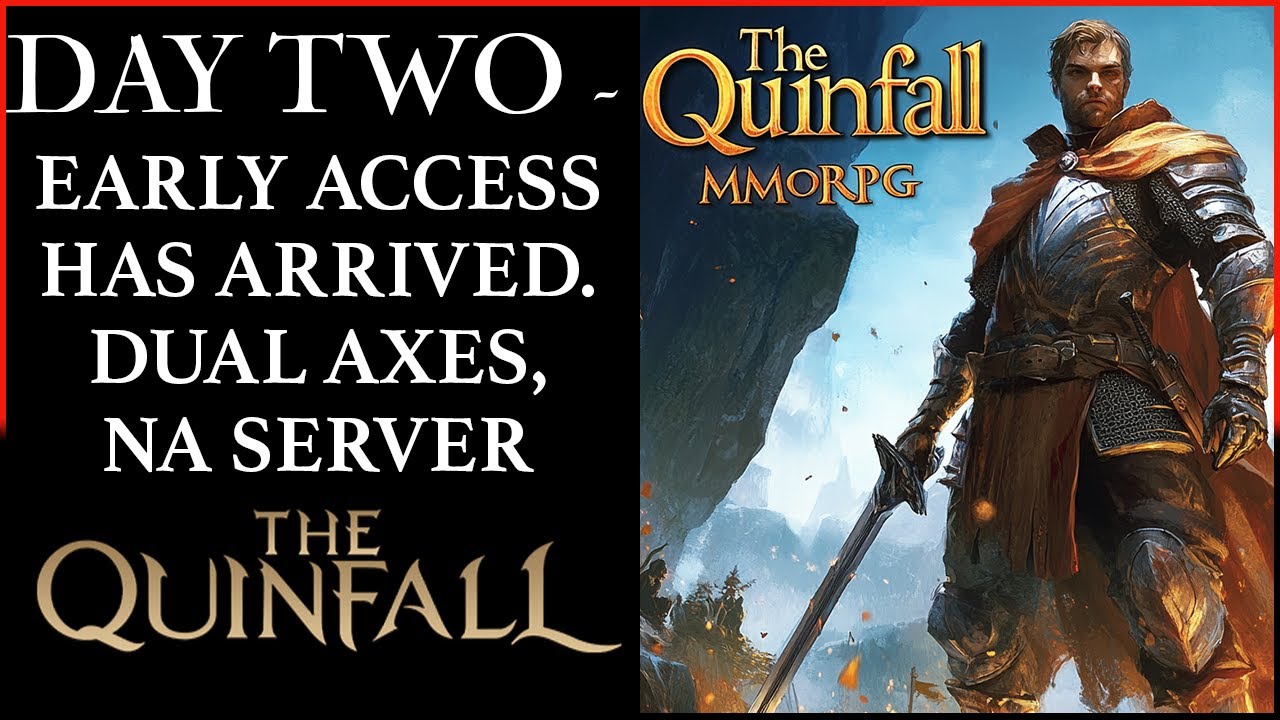 The Quinfall MMORPG Early Access Day Two | The Servers Are Getting There (Q&A, First Impressions ...