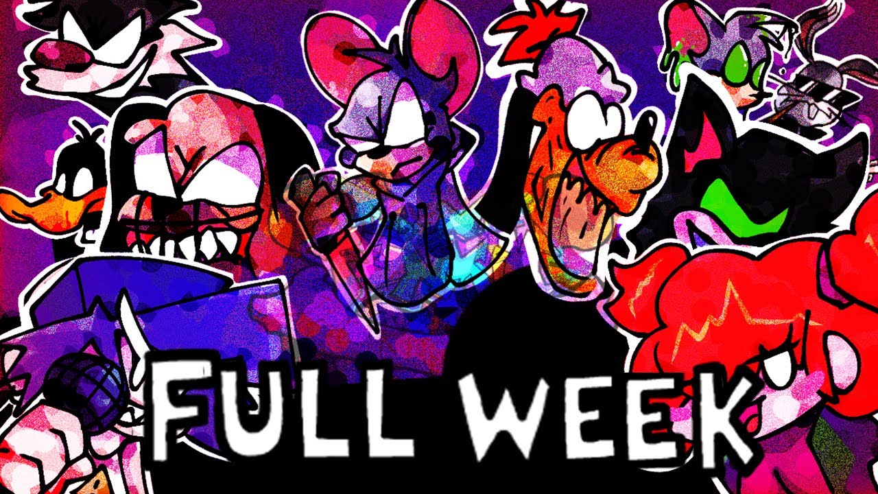 FNF The Kitchen Show D-Sides V1// Full Week 1& 2 (Tuffy and Droopy ...