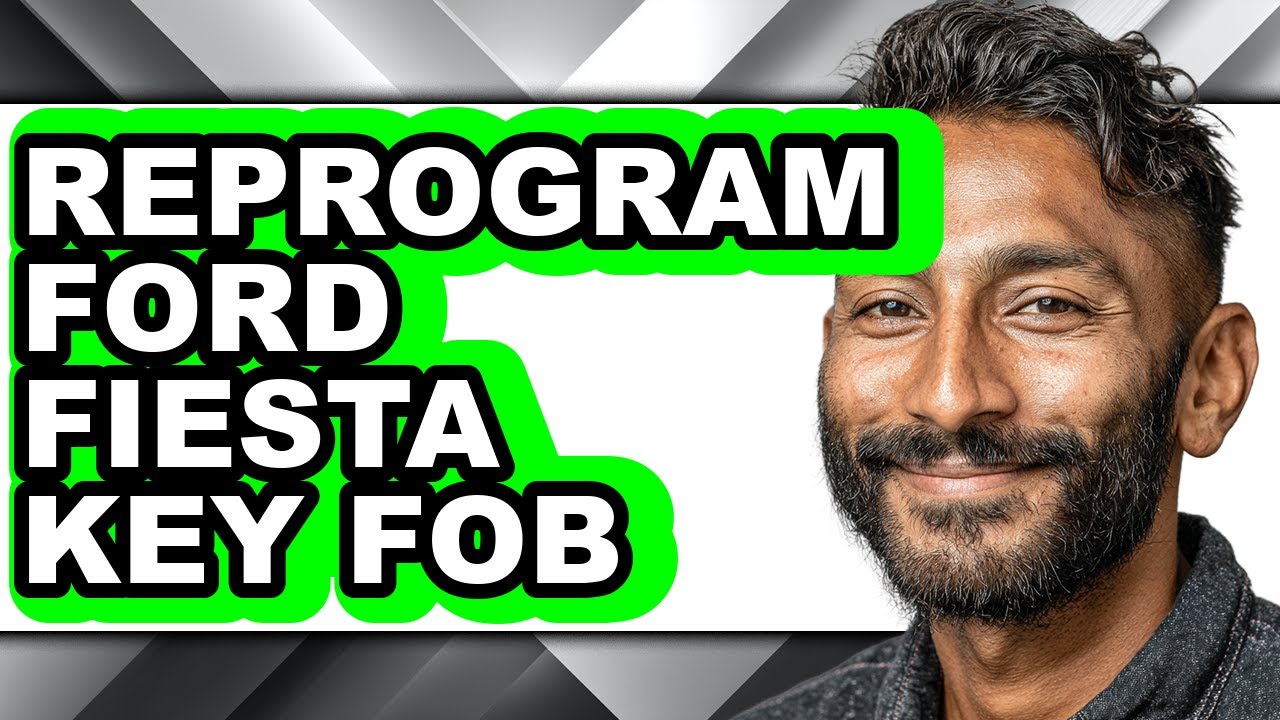 How To Reprogram Ford Fiesta Key Fob (Easy Method) - YouTube