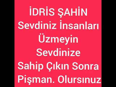 Sevdiklerinizi üzmeyin incitmeyin sonra pişman olursunuz